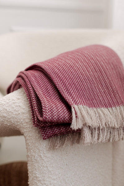 Hartford Wool & Linen Throw - Available in 3 Colors – Shop Linen Way